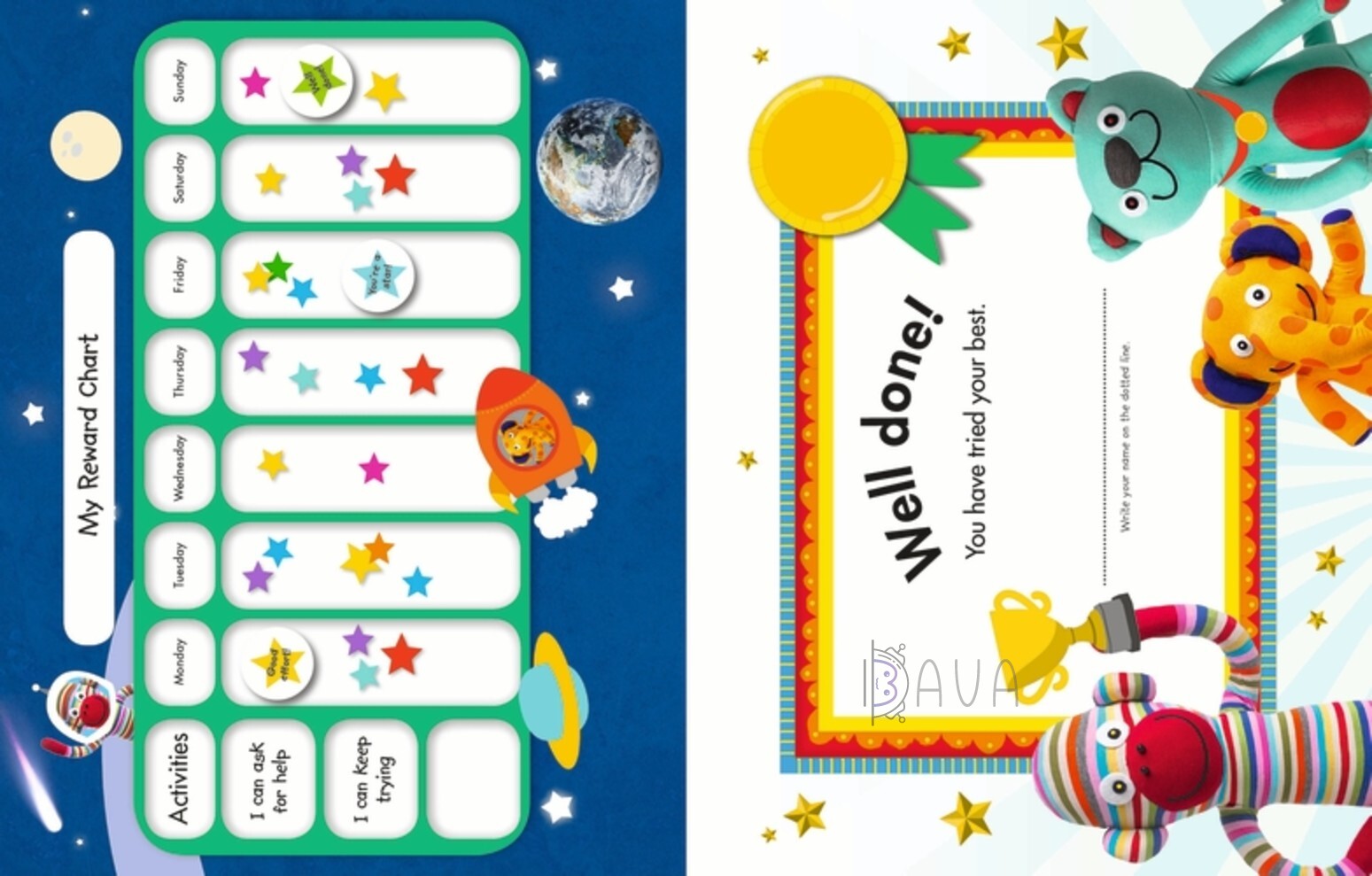 My Sticker Reward Chart Book — Купити НЕДОРОГО БАВА